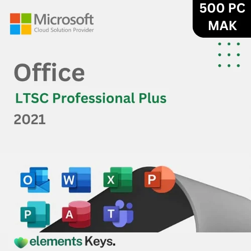 Buy Office LTSC Professional Plus 2021 MAK Key for 500 Users – Best ...